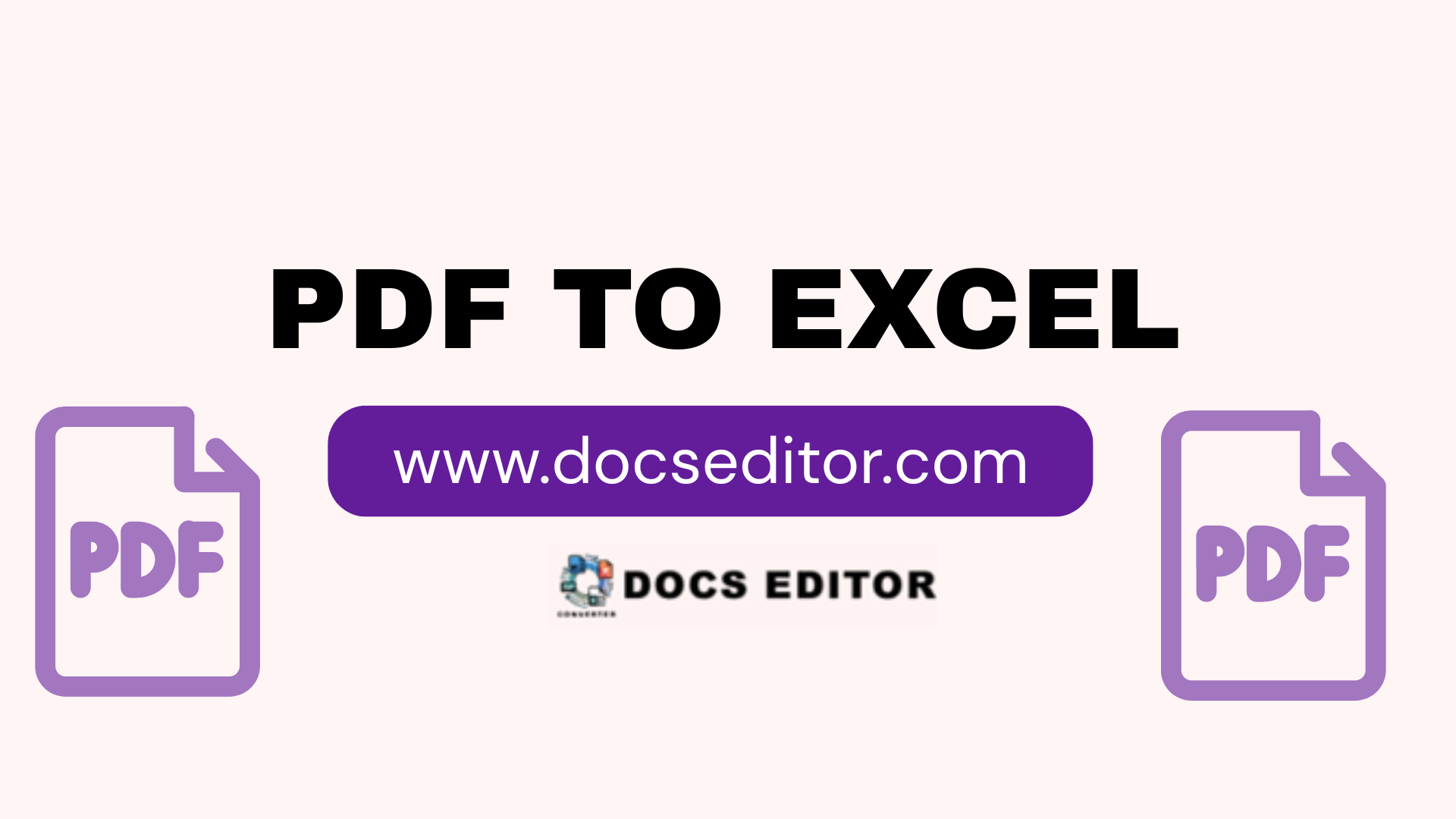 PDF to Excel Converter | Convert PDF Tables to Excel Online