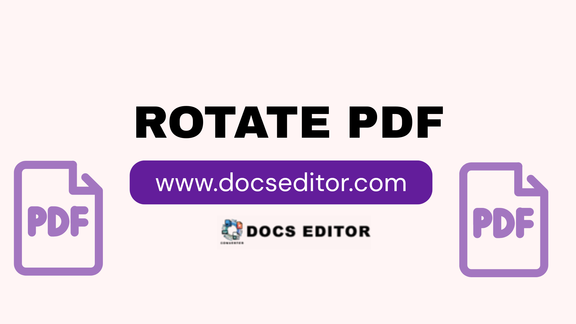 Rotate PDF Pages Online | Free PDF Rotate Tool